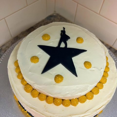 How to Make a Hamilton Inspired Birthday Cake - Koupon Karen