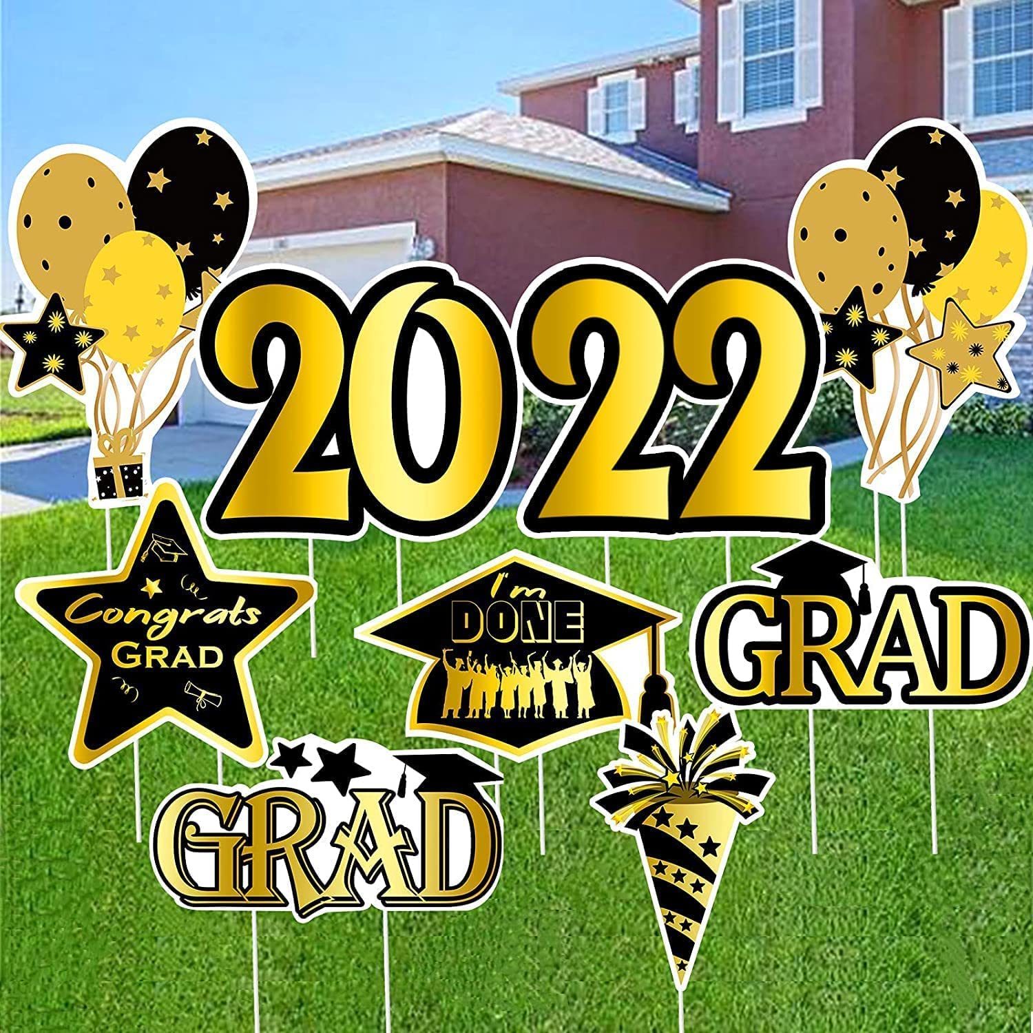 2022 Graduation Yard Signs Set Just $8.99 Shipped! - Koupon Karen
